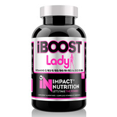 i-Boost Lady Impact Nutrition - LIVRAISON OFFERTE dès 20 euros d'achats