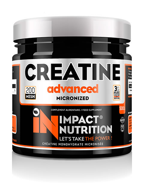 Créatine Advanced Impact Nutrition - LIVRAISON OFFERTE dès 20 euros d ...