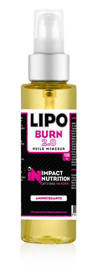 Lipo Burn Huile 2.0 Impact Nutrition - LIVRAISON OFFERTE dès 20 euros d ...